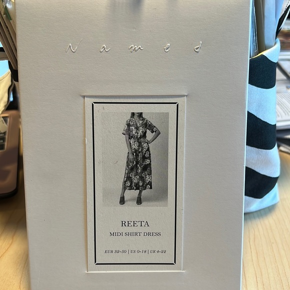 Named patterns | Dresses | Named Reeta Sewing Pattern Uncut Factory ...